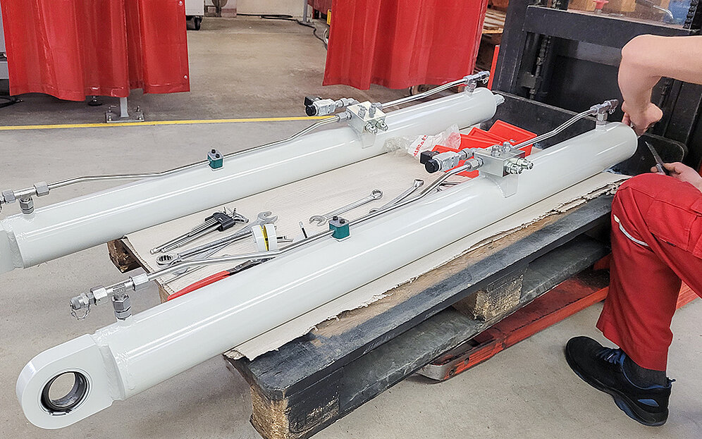 Hydraulic cylinders | HANSA-FLEX