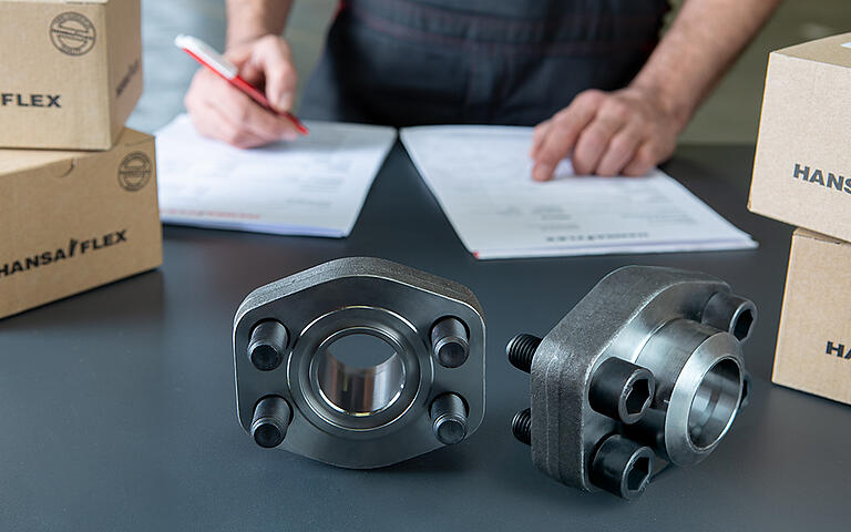 Flange connections | HANSA-FLEX